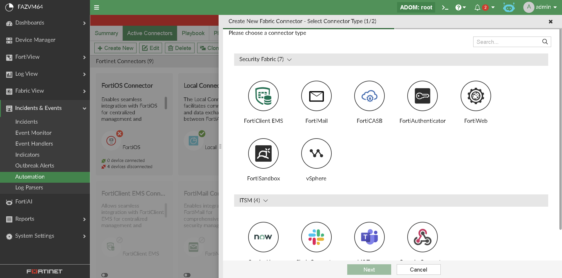 Ingest logs or event data through API polling 7.6.2 | FortiAnalyzer 7.6.0 | Fortinet Document ...